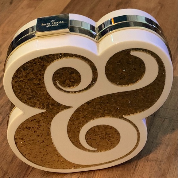 kate spade | Bags | Kate Spade Gold Ampersand Clutch | Poshmark
